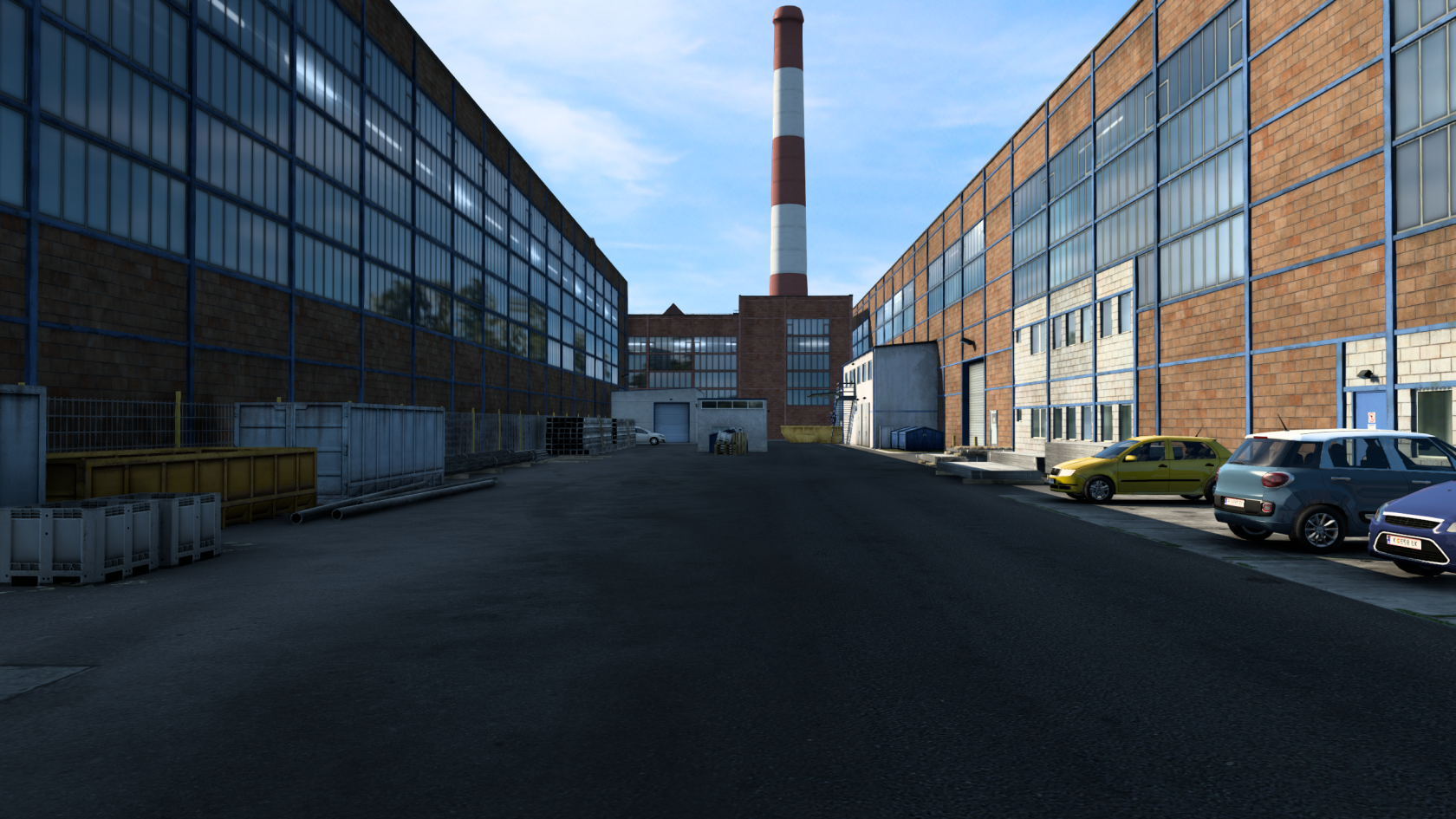 Low resolution of the building from a distance [183050] - SCS Software